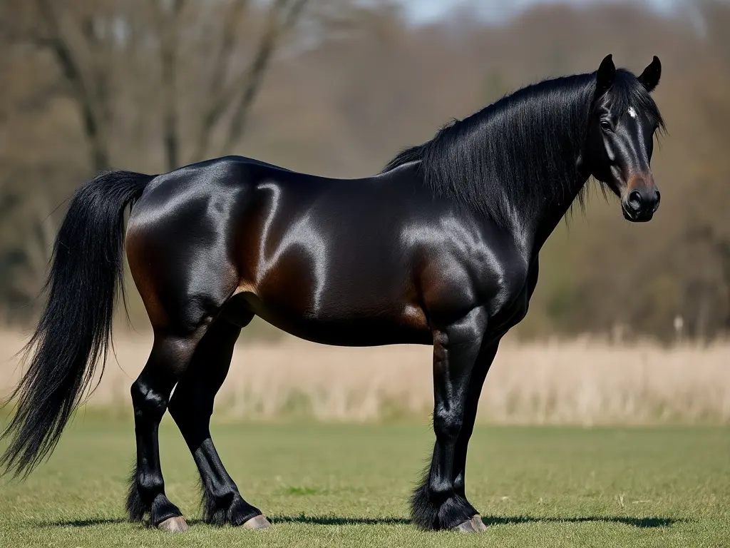 Seal Bay or Brown Horse Coat Color Modifier | The Equinest